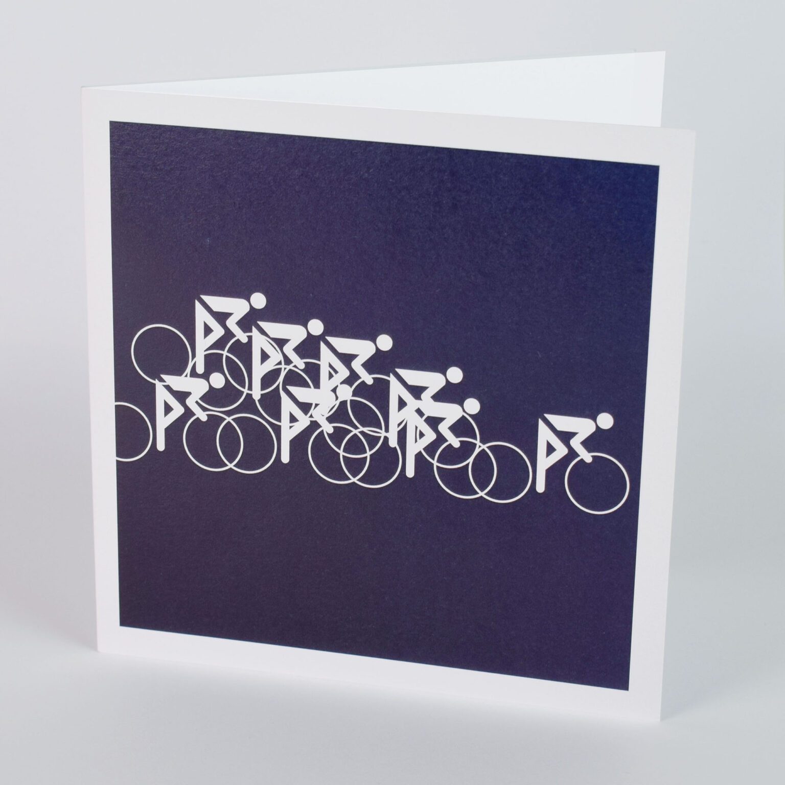 Peloton Cycling Greetings Card I T-lab